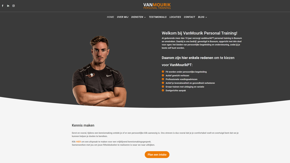 Ontmoet Robert van Mourik - Jouw Personal Trainer • VanMourikPT